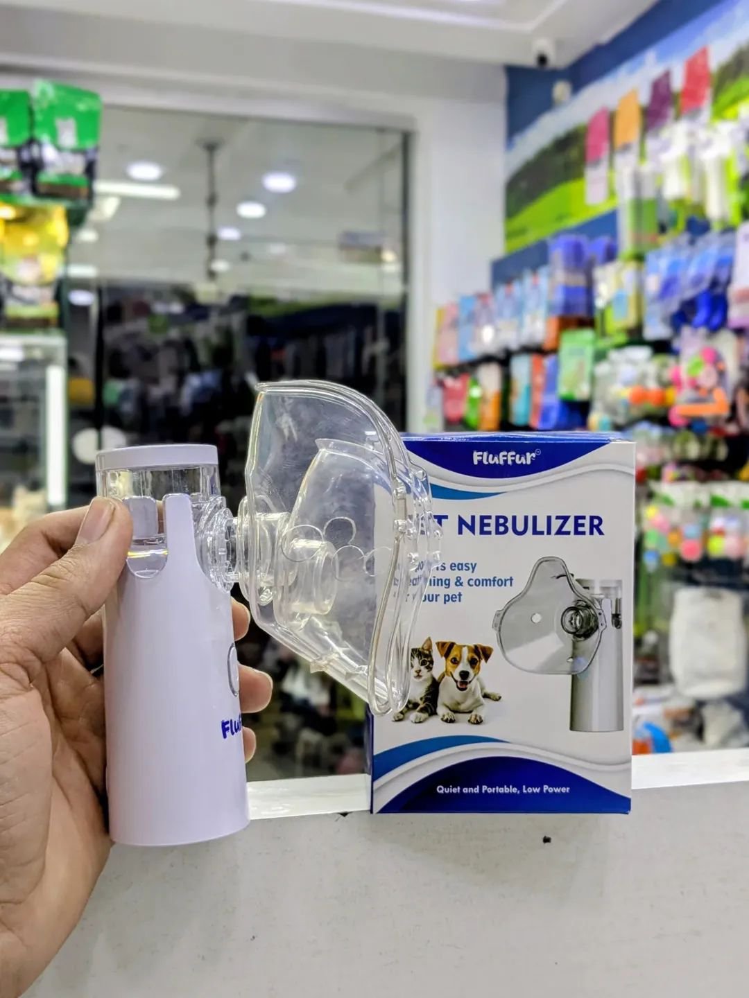 Buy Fluffur Pet Nebulizer | Easy Breathing Relief for Cats & Dogs at ...